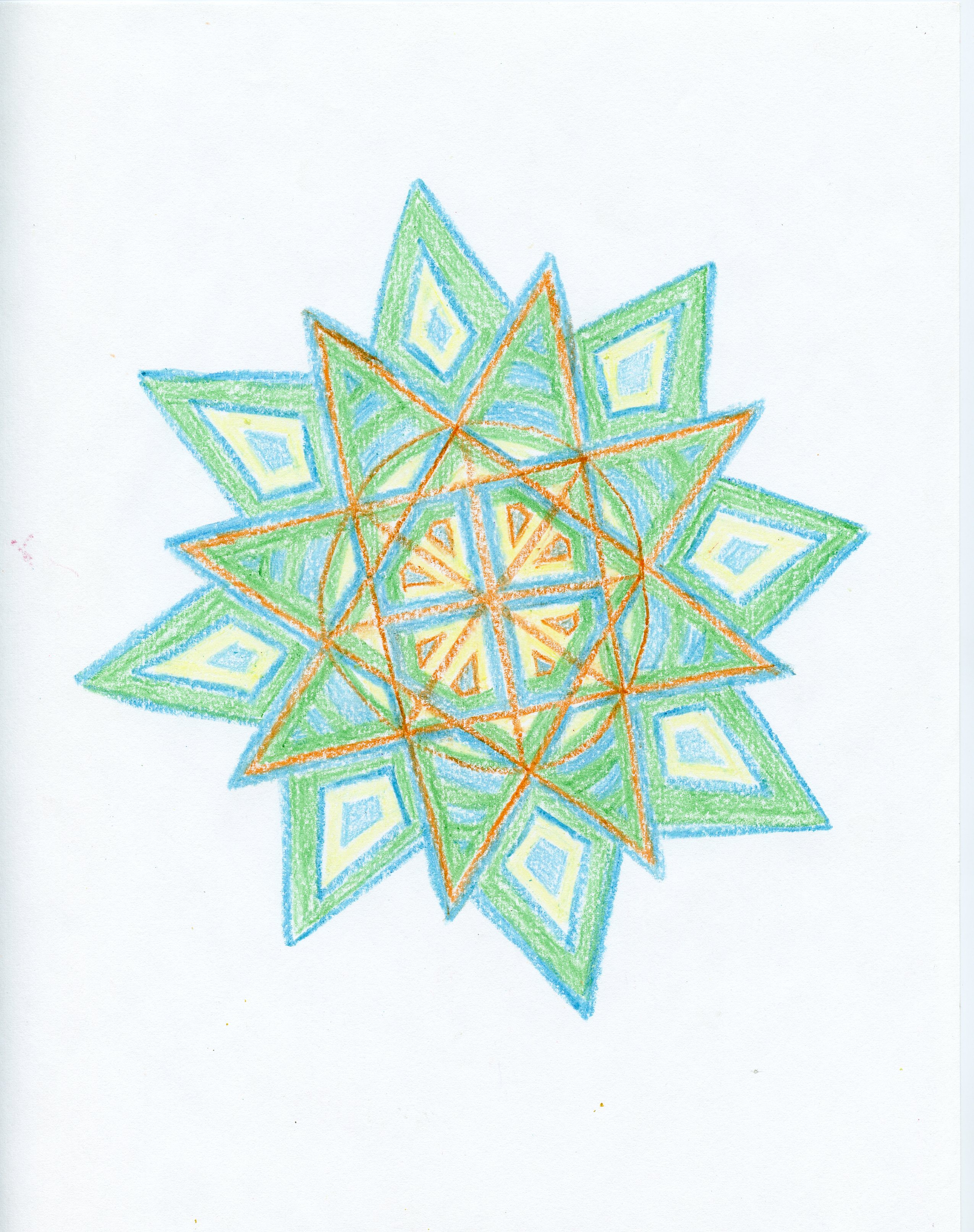 Straight Lines and All Mandala | qwertyvsdvorak